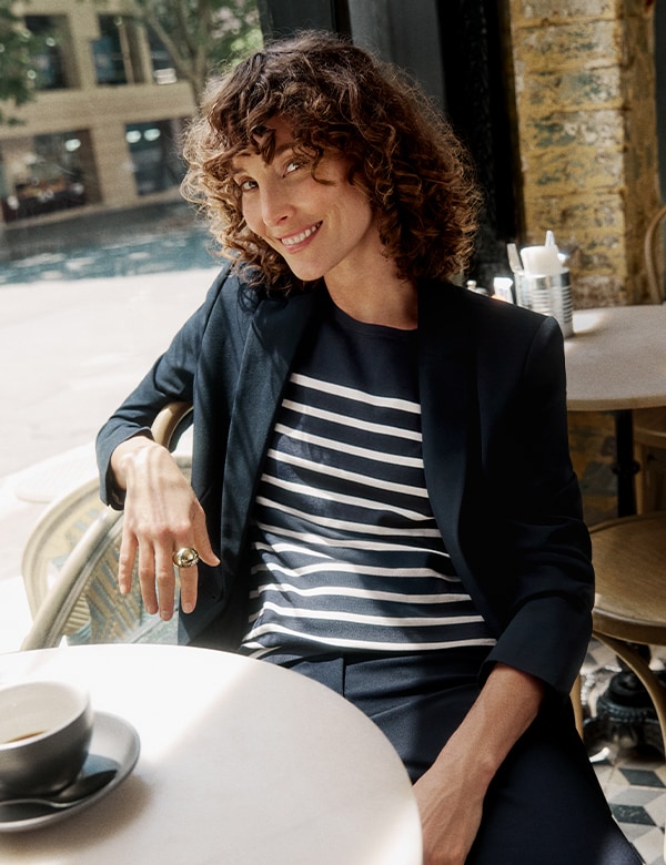 Isabelle Rib Cuff Cardi