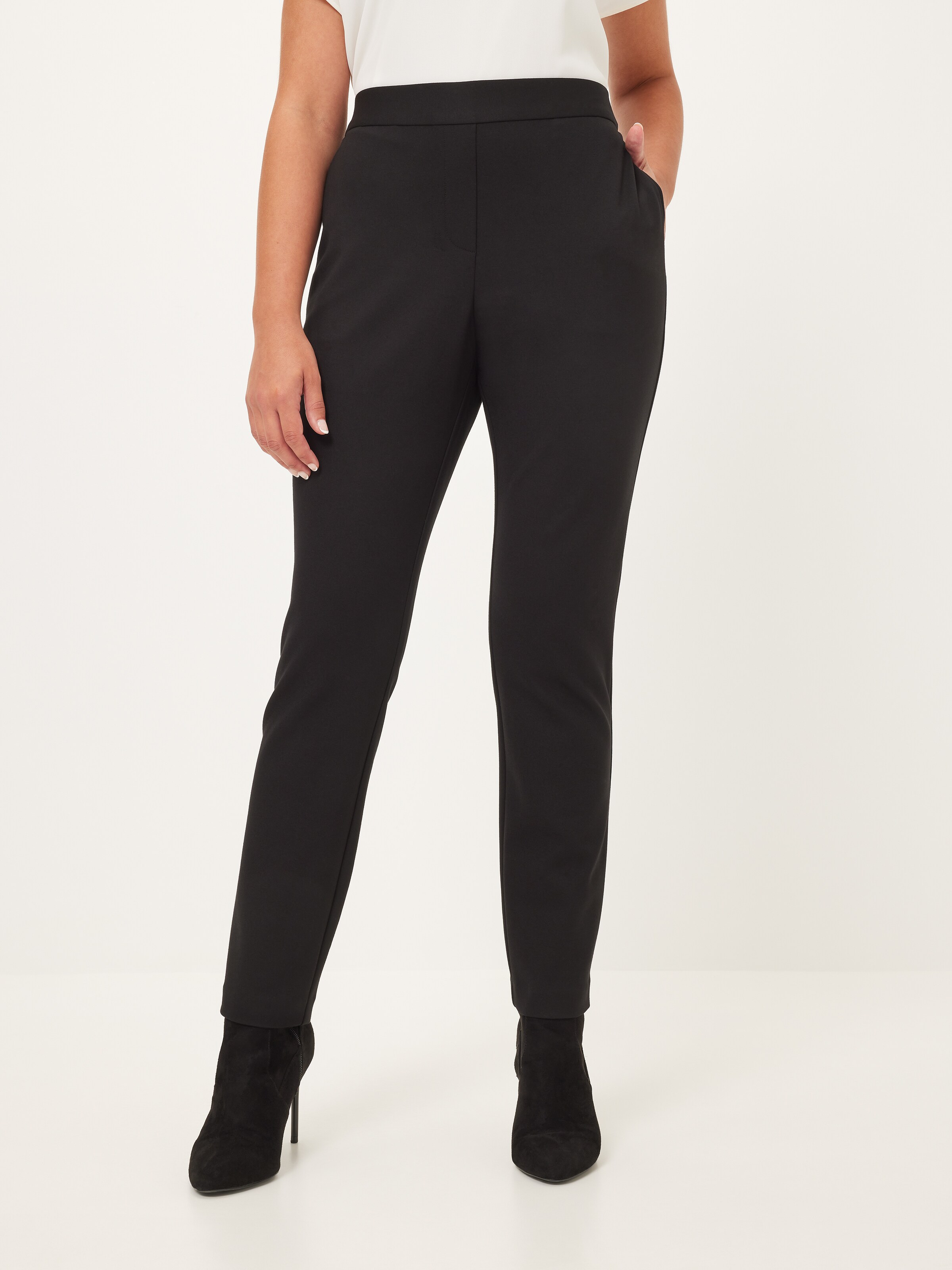 Ava Petite Slim Ponte Pant - JacquiE Online