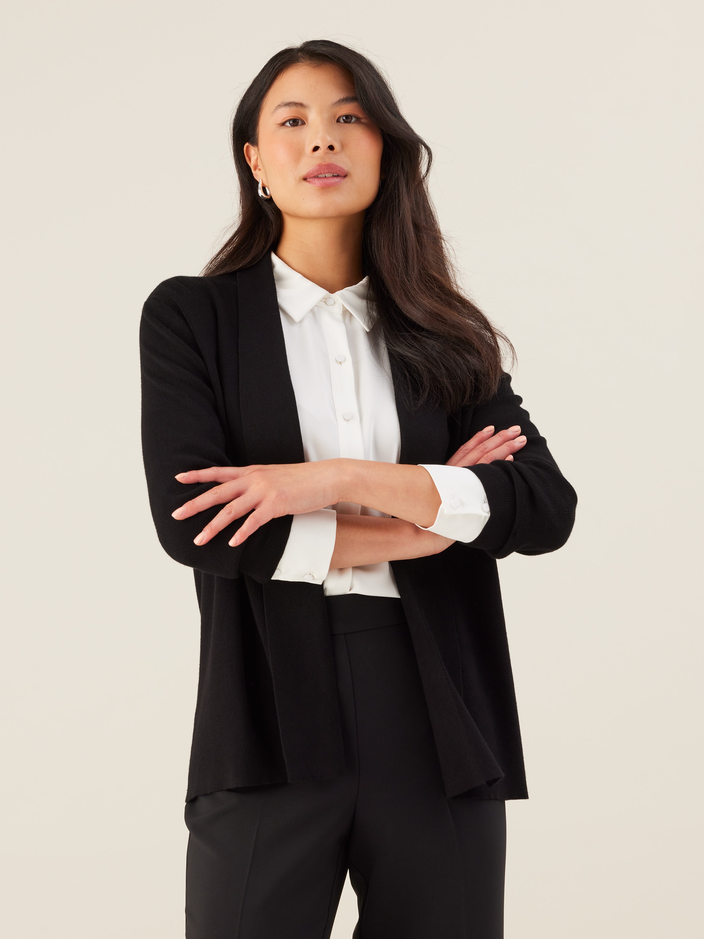 Isabelle Cardigan Black - JacquiE Online