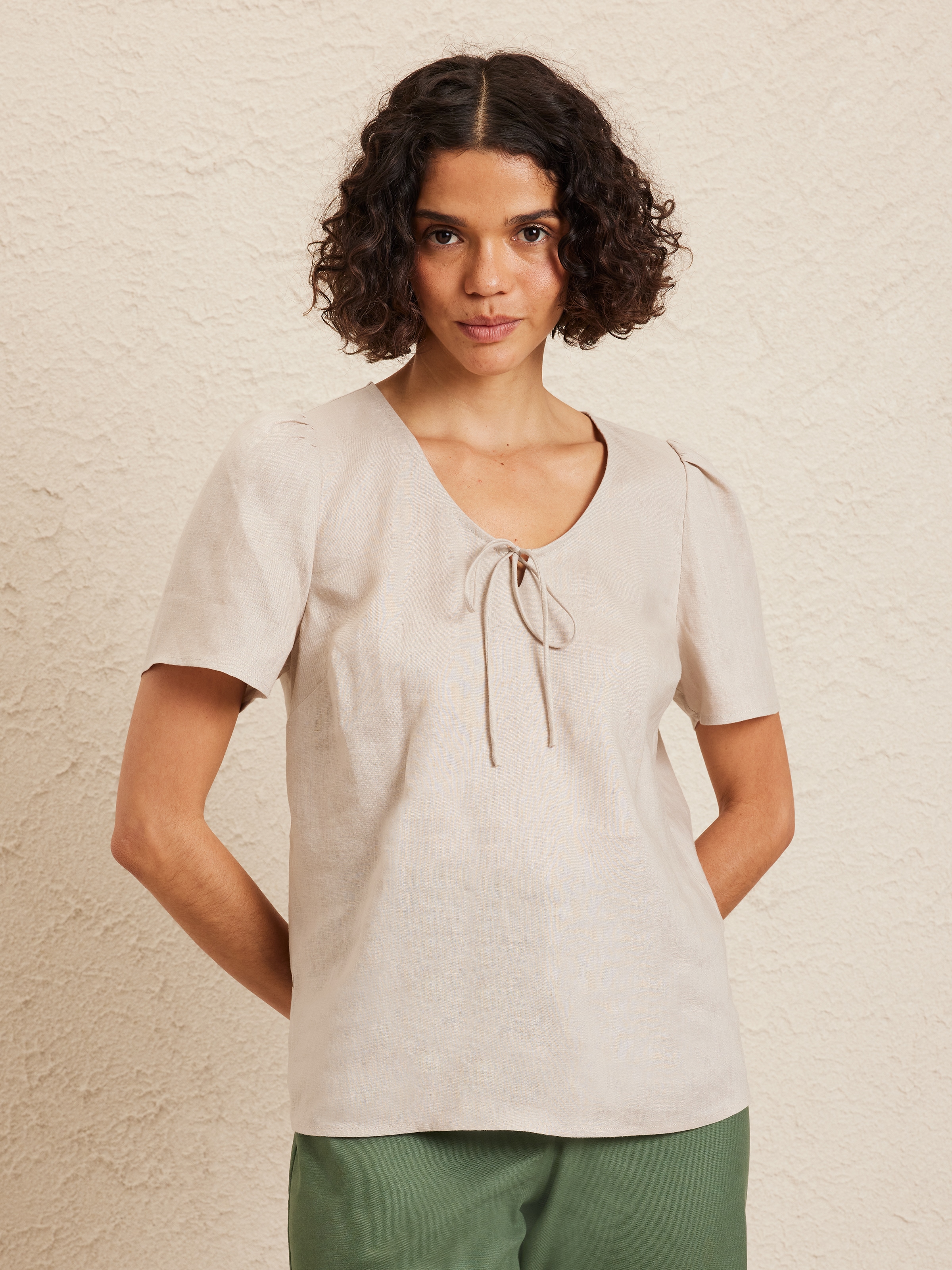Julietta Linen Top - JacquiE Online